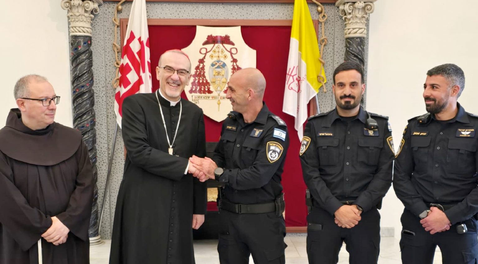Problem Resolved: Cardinal Patriarch of Jerusalem Meets and Reaches ...